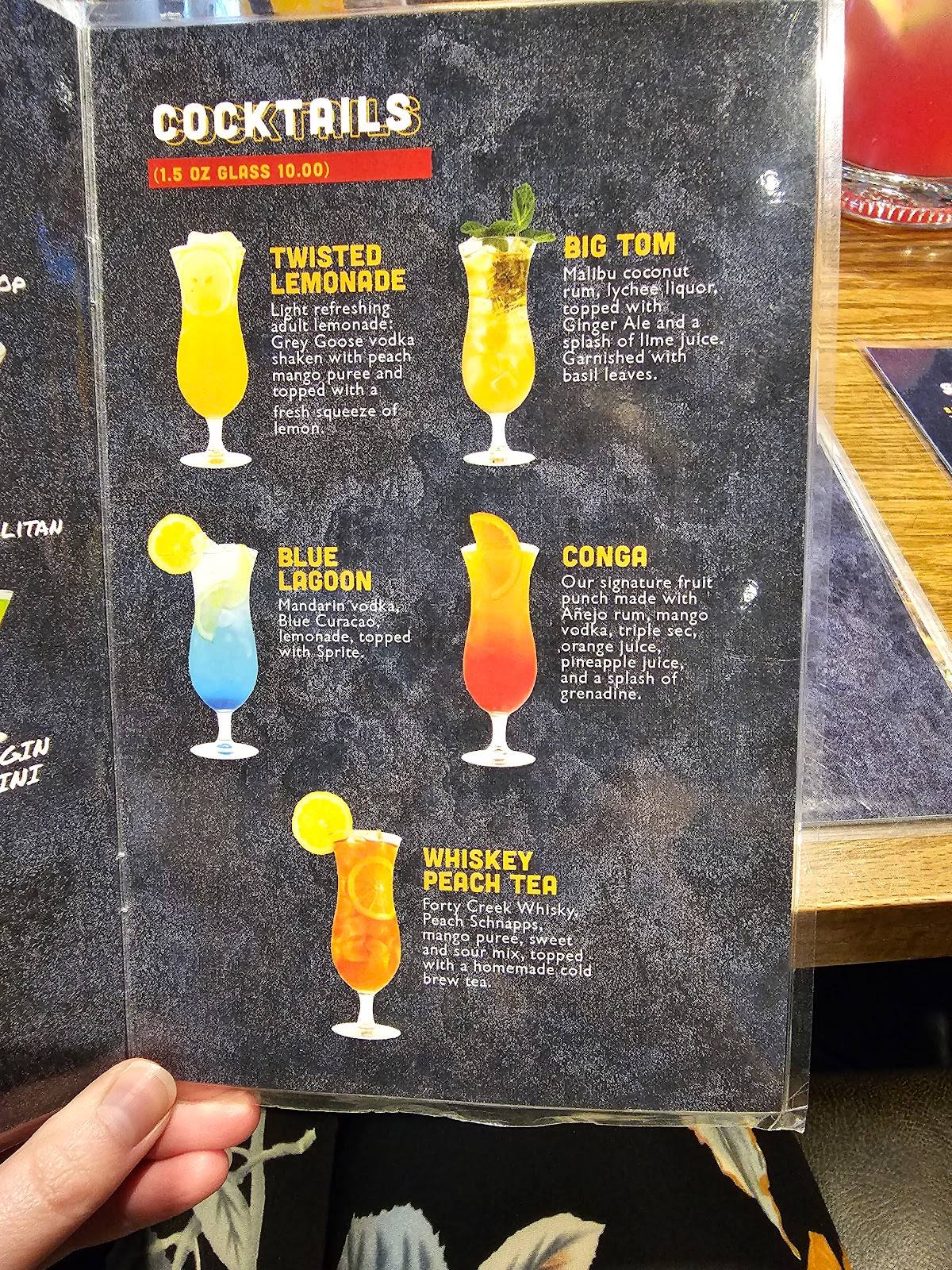 Menu at Big Rig Kitchen & Brewery - Ogilvie restaurant, Ottawa