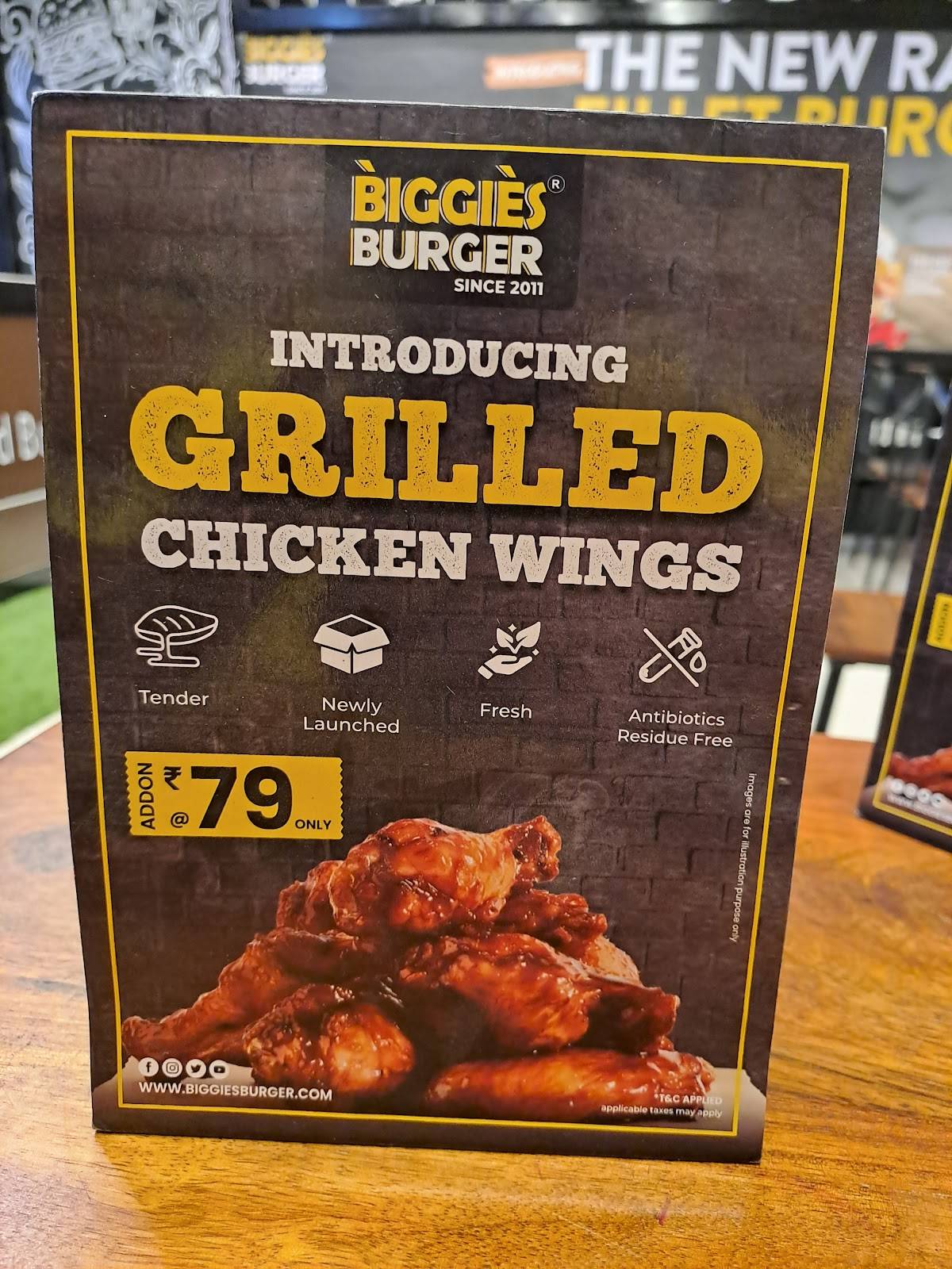 Menu at Biggies Burger : Tirupati, Tirupati
