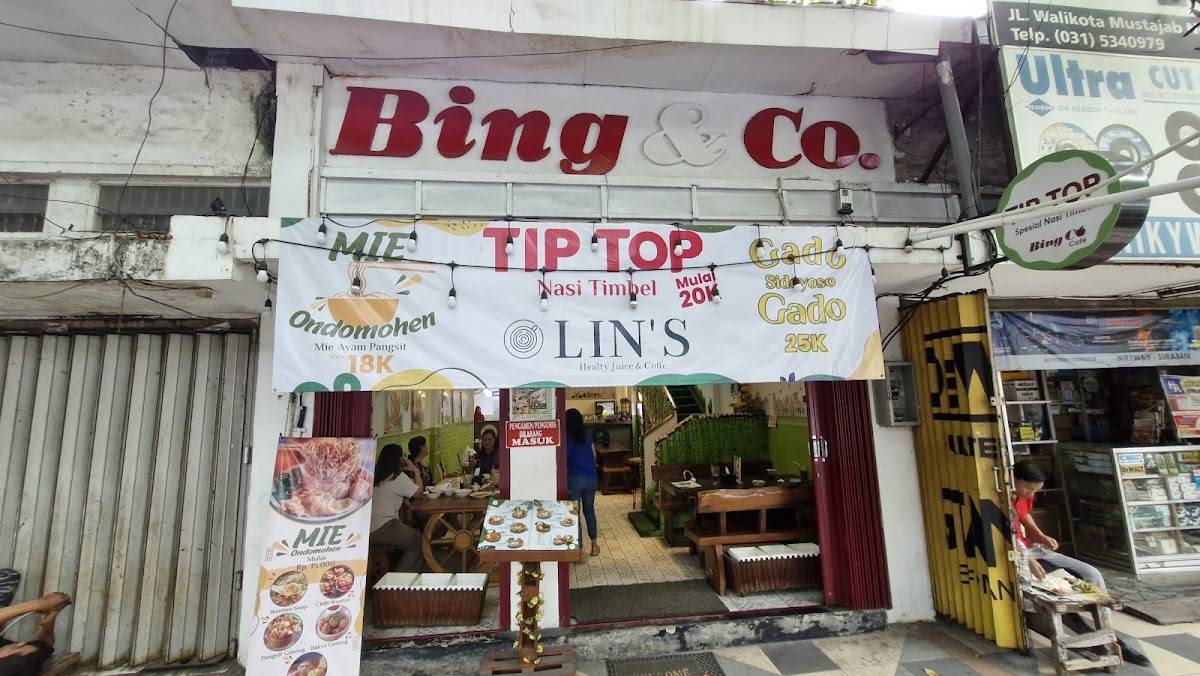 Menu at Bing Co Cafe, Surabaya