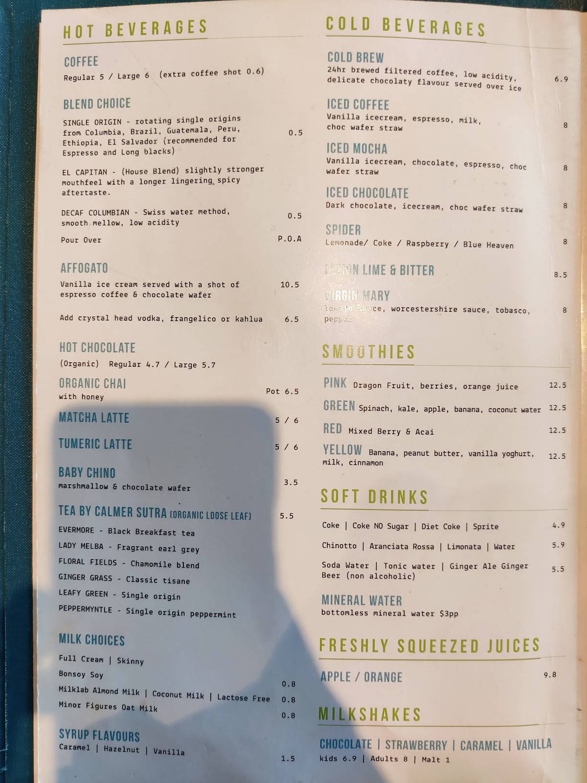 Menu at The Food Republic Cafe, Blackburn