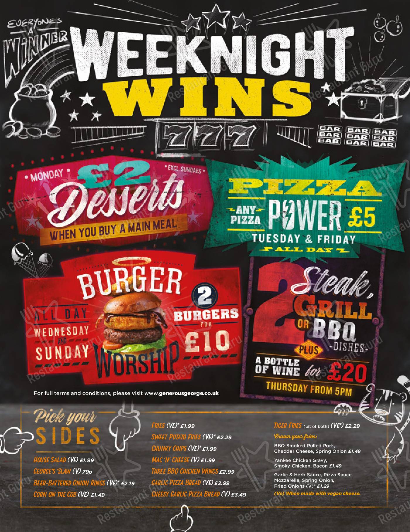 Menu at The Blue Bell pub & bar, Stockton-on-Tees, 663 Yarm Rd