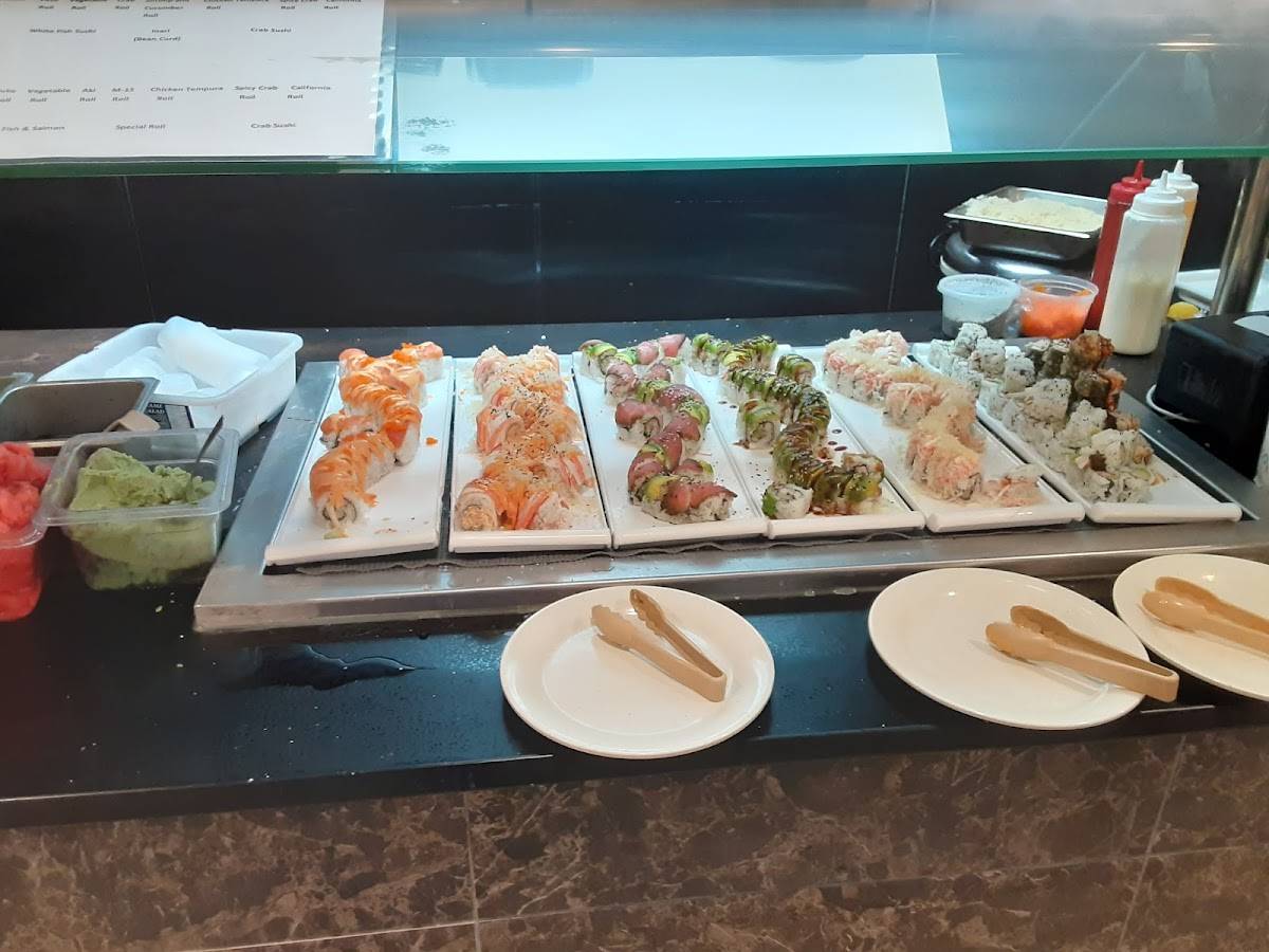Menu at Borunda Asian Buffet restaurant, Herkimer