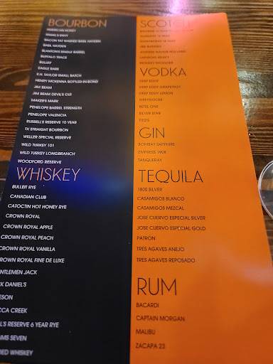 Menu at Bosque Resort Restaurant, Laguna Park