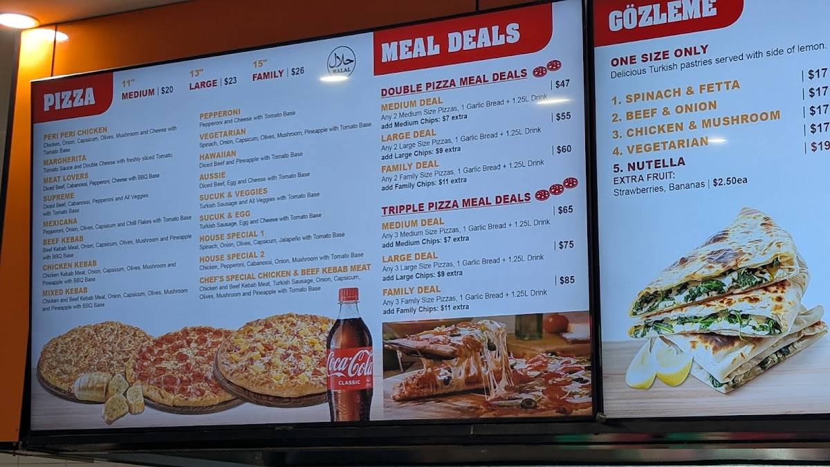 Menu at Brother’s Kebab House Riverstone restaurant, Riverstone