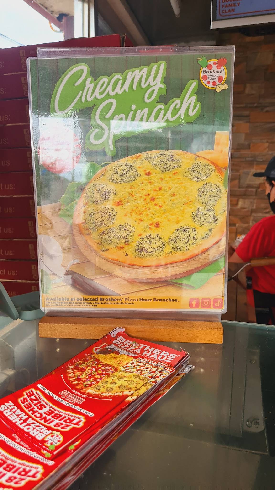 Menu at Brother's Pizza Hauz restaurant, Imus, CWH8+GHW