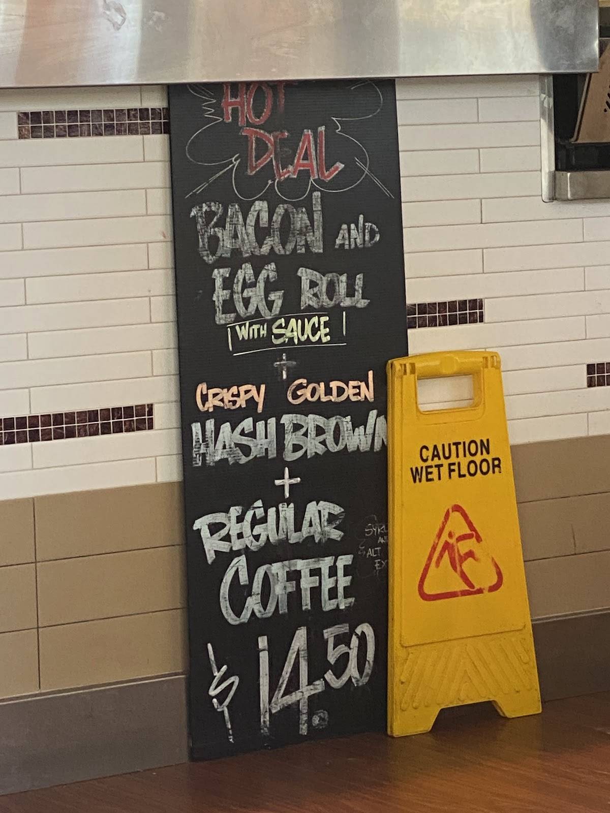 Menu at Brown Sugar Cafe & Bar, Victoria Point