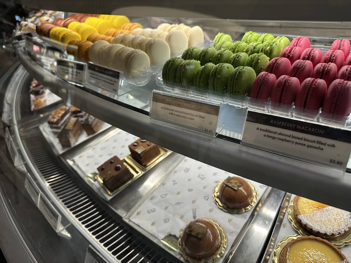 Menu at Brunetti cafe, Melbourne Airport