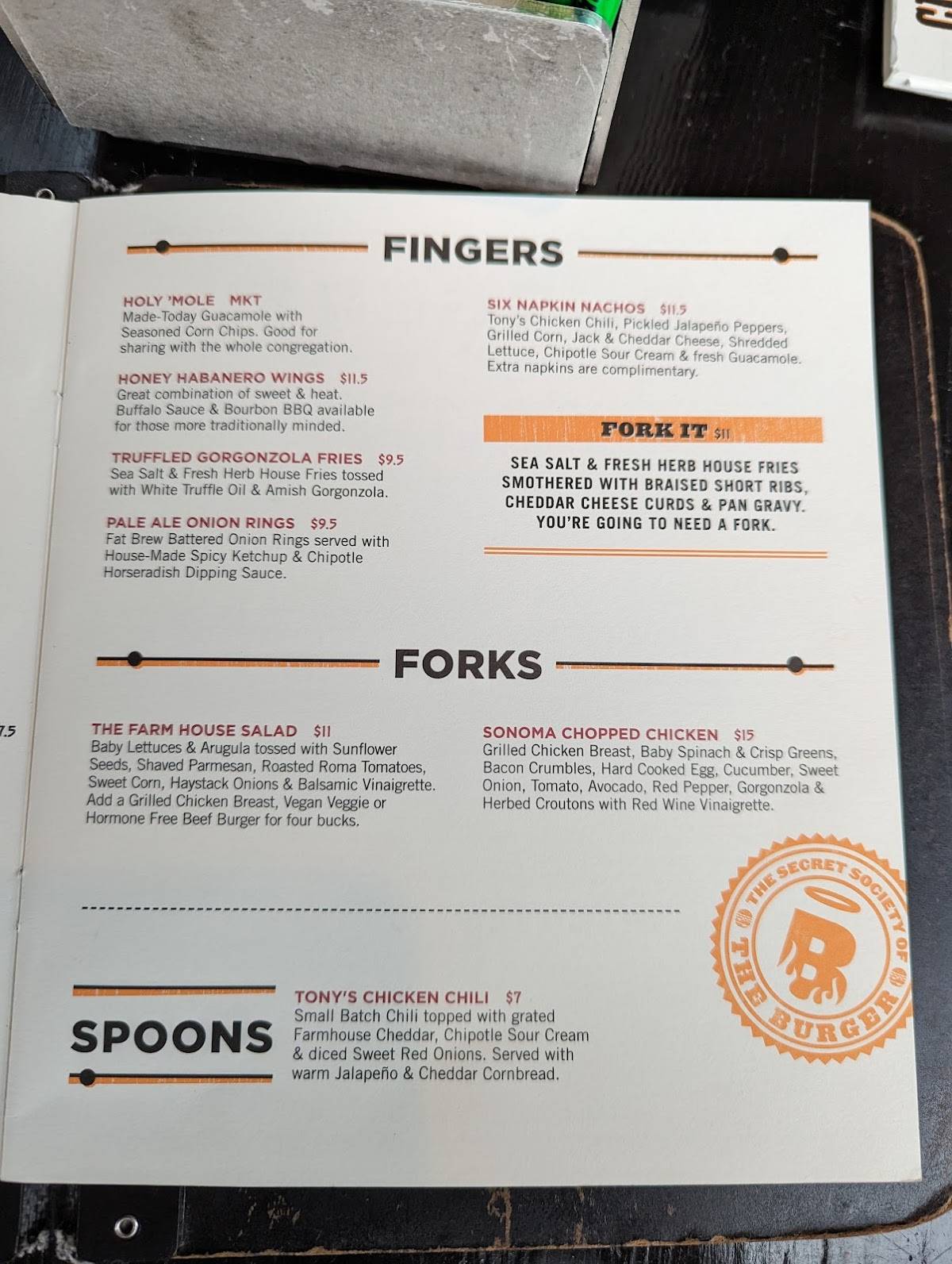 Menu at Burgatory pub & bar, Robinson Township