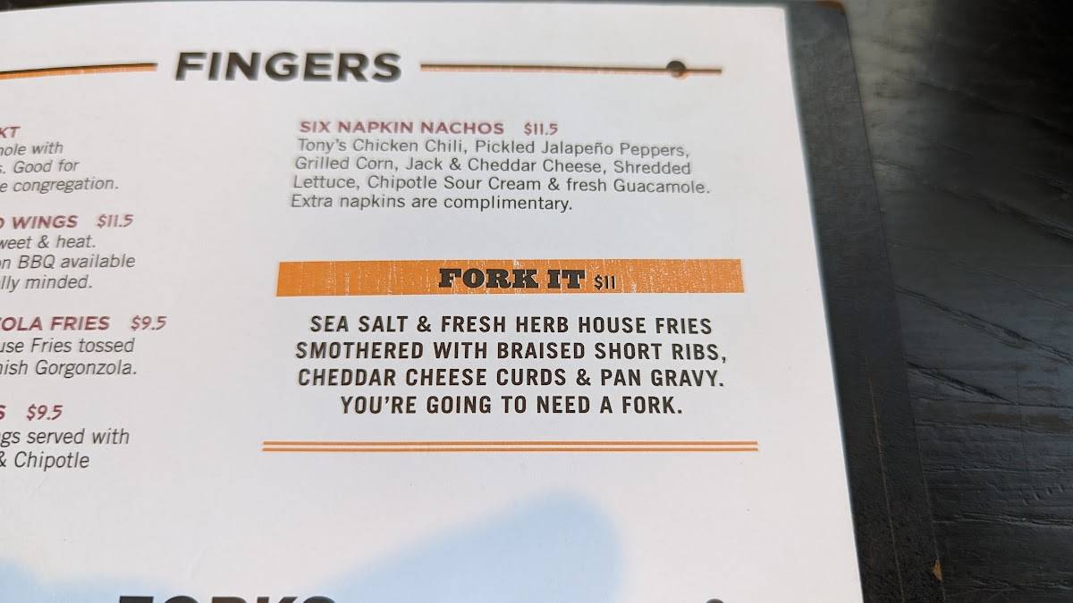 Menu at Burgatory pub & bar, Robinson Township
