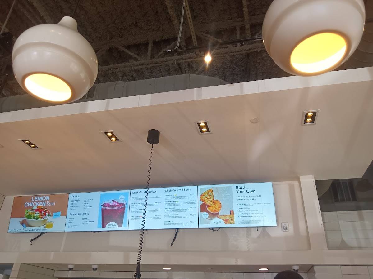 Menu at CAVA restaurant, Montgomery, Zelda Rd