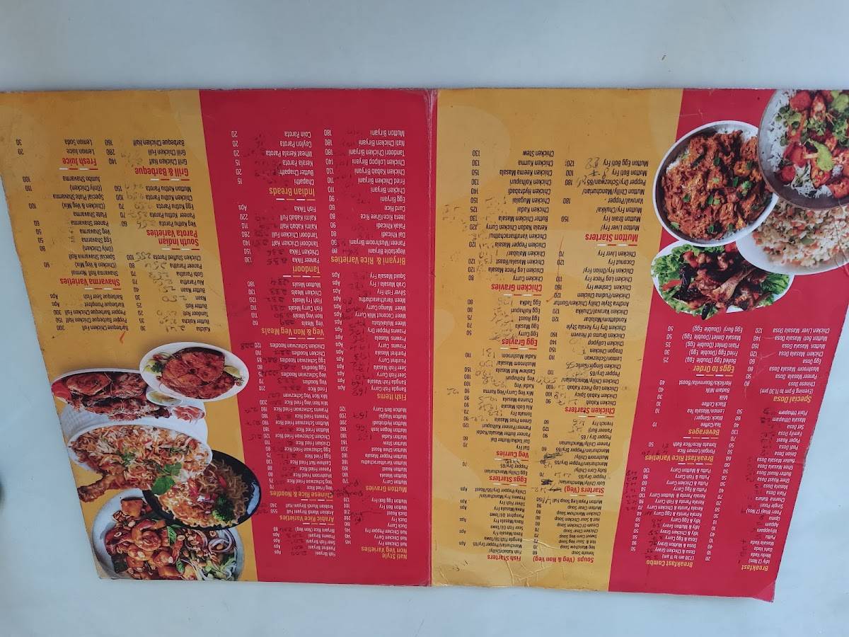 Menu at CFC CAPITAL FOOD COURT, Bengaluru