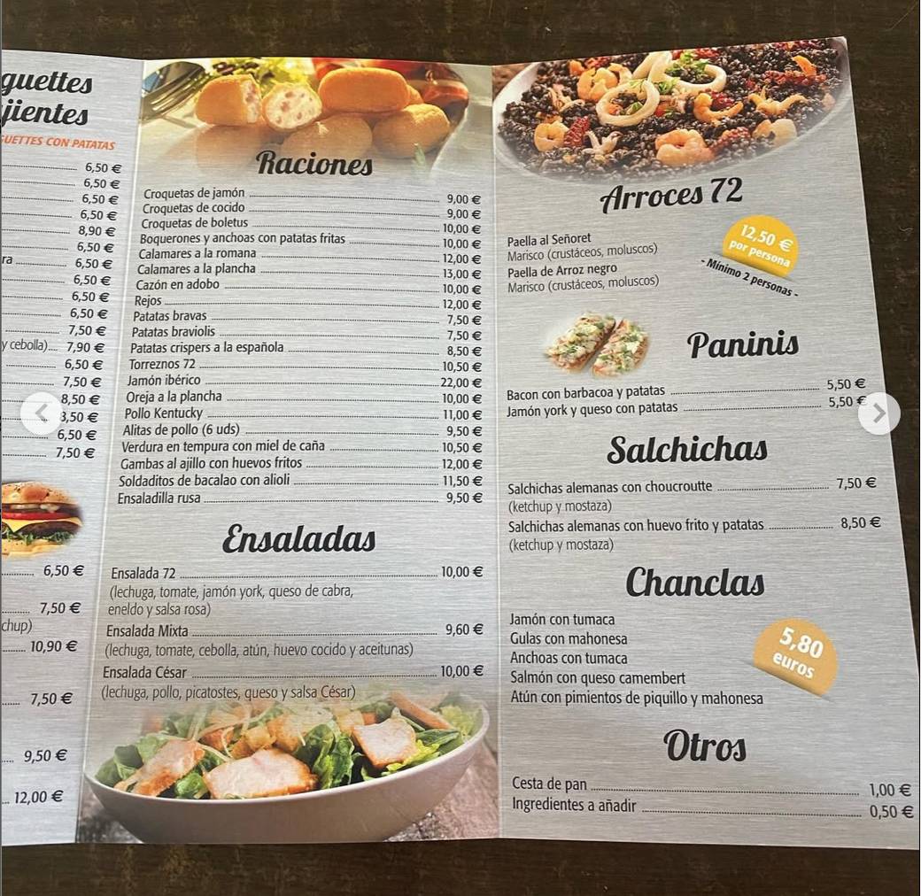 Carta de Café 72, Torres de la Alameda