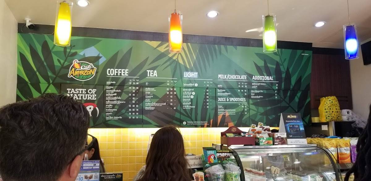 Menu at Café Amazon cafe, Kaeng Sian, 14/4 ม.8 ถ.แสงชูโต ต.แก่งเสี้ยน ...