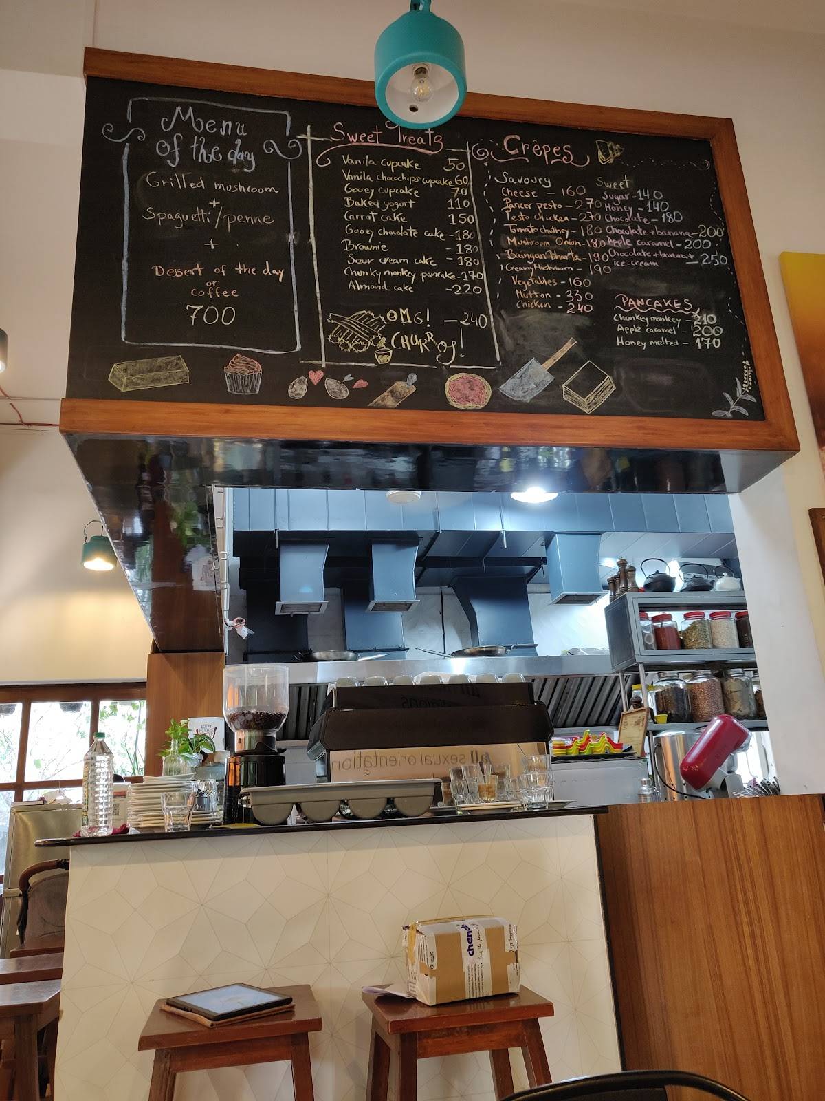 Menu at Bombay To Barcelona Library Cafe, Mumbai, Timmy Arcade