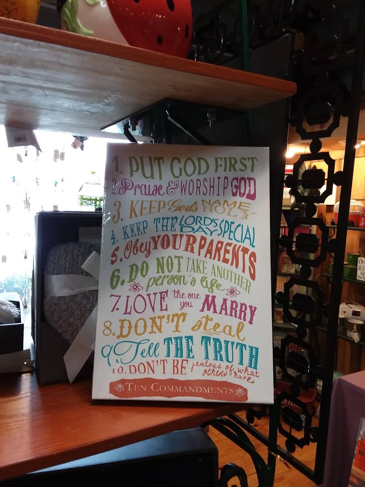 Menu at Cupboard Cafe & Gifts, Dillard
