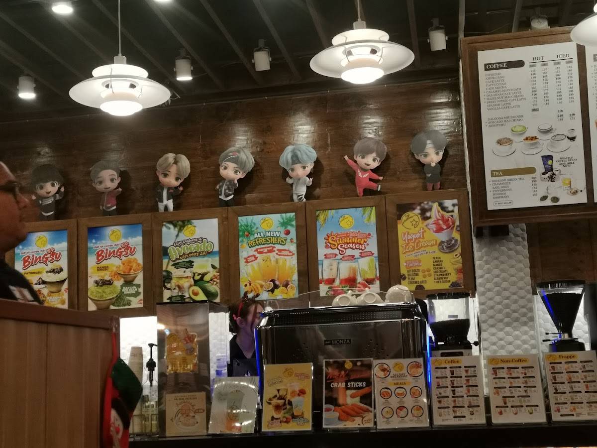 Menu at Cafe Dalgona, Silang
