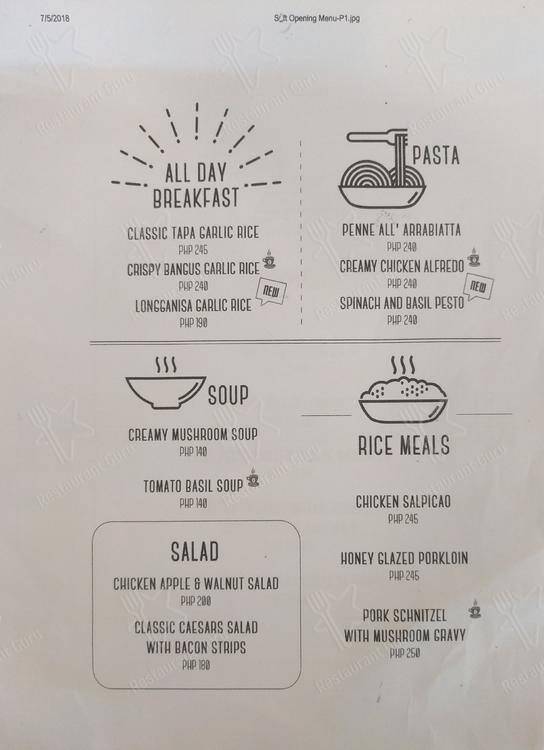 Carta del café Drip, Ciudad Quezon