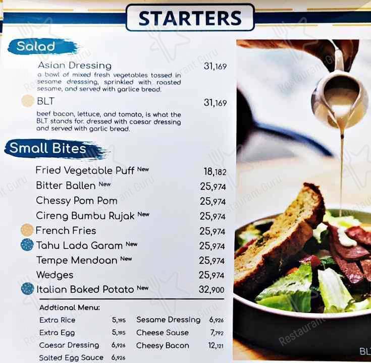 Menu at Marka Coffee & Kitchen cafe, Bandung, Talaga Bodas St No.32