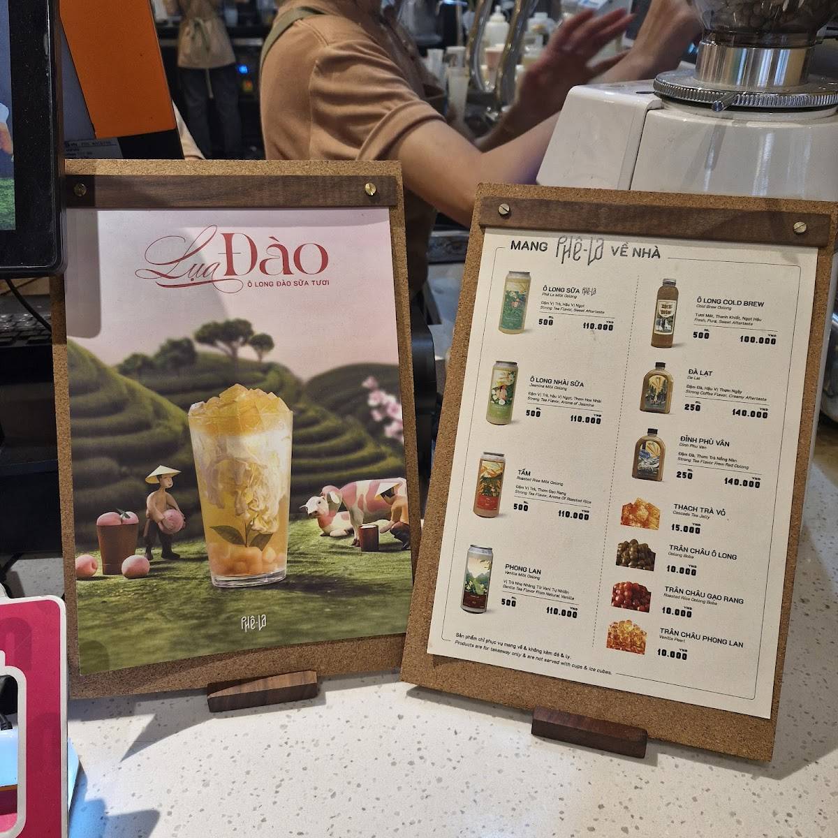 Menu at Phê La - Lý Thường Kiệt cafe, Hanoi, Phê la