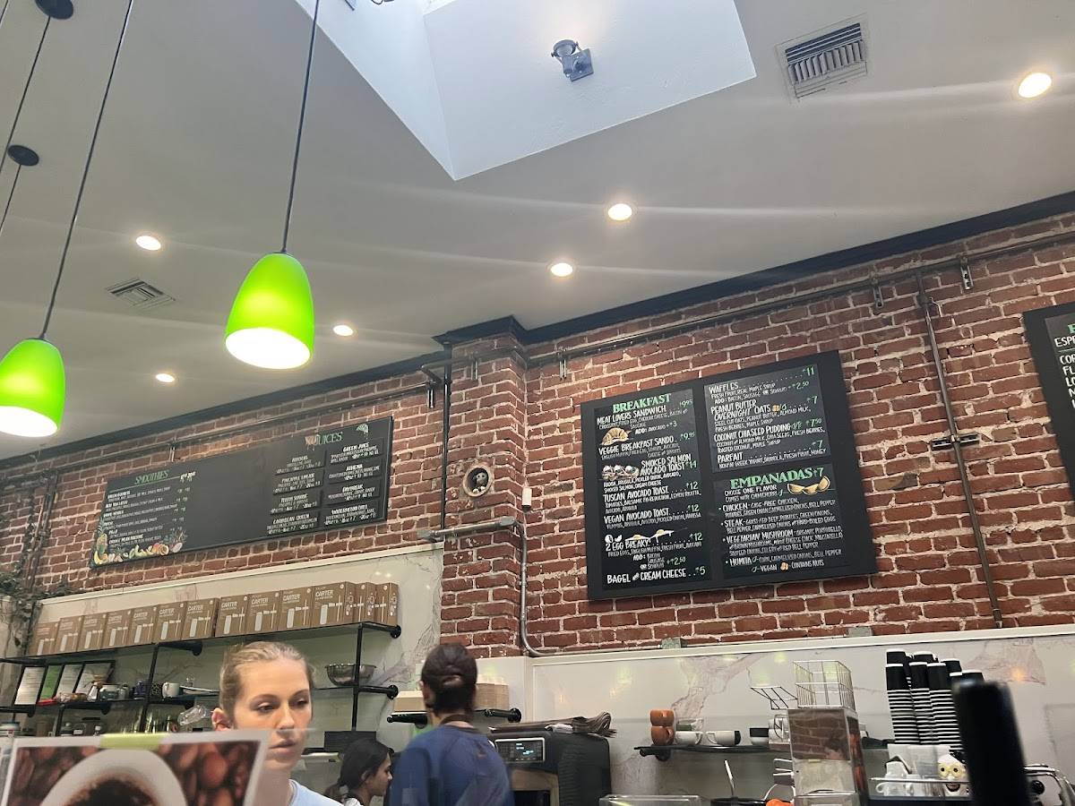 Menu at Tellus Coffee cafe, Walnut Creek