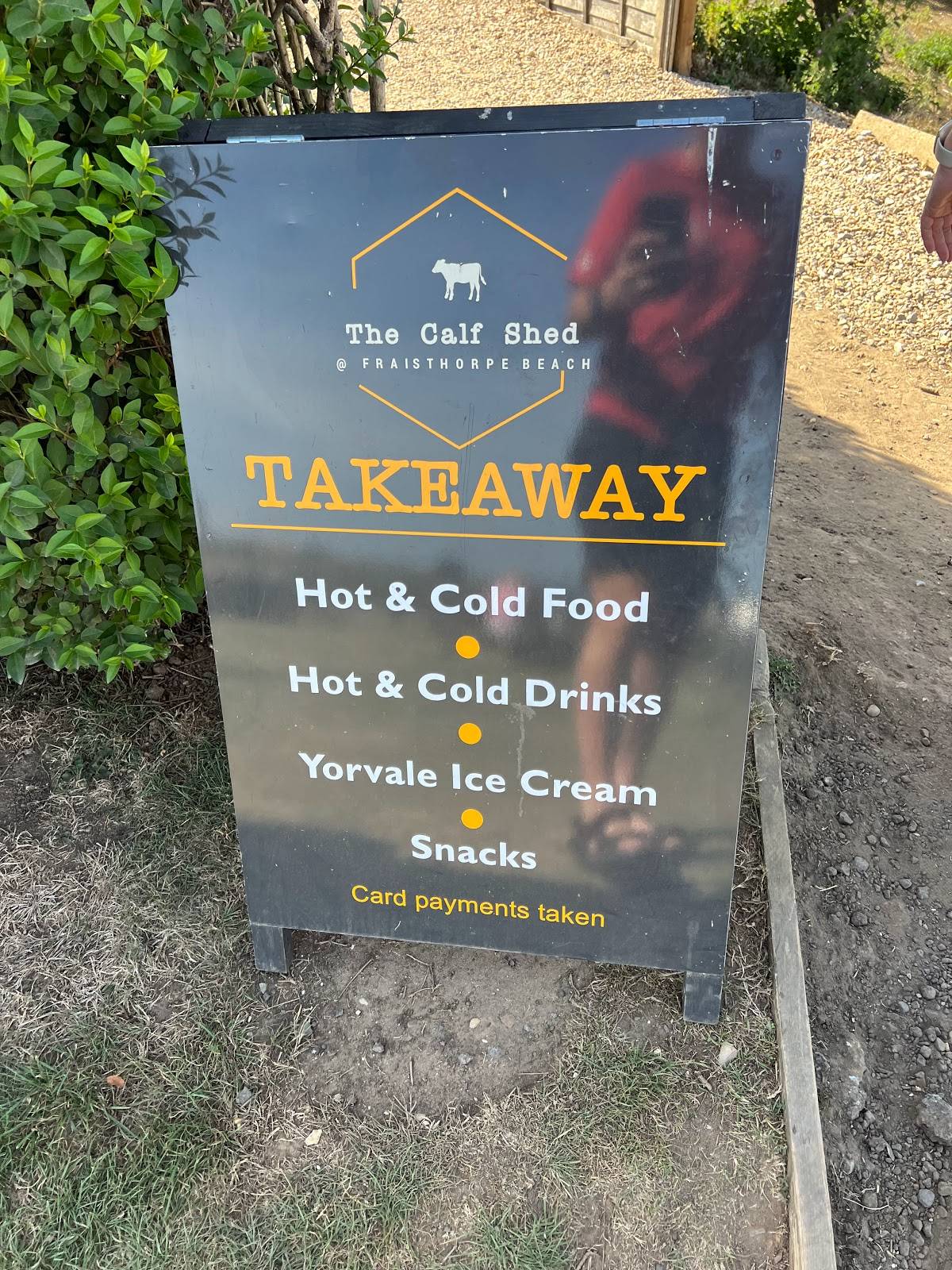Menu at The Cow Shed At Fraisthorpe Beach cafe, Bridlington