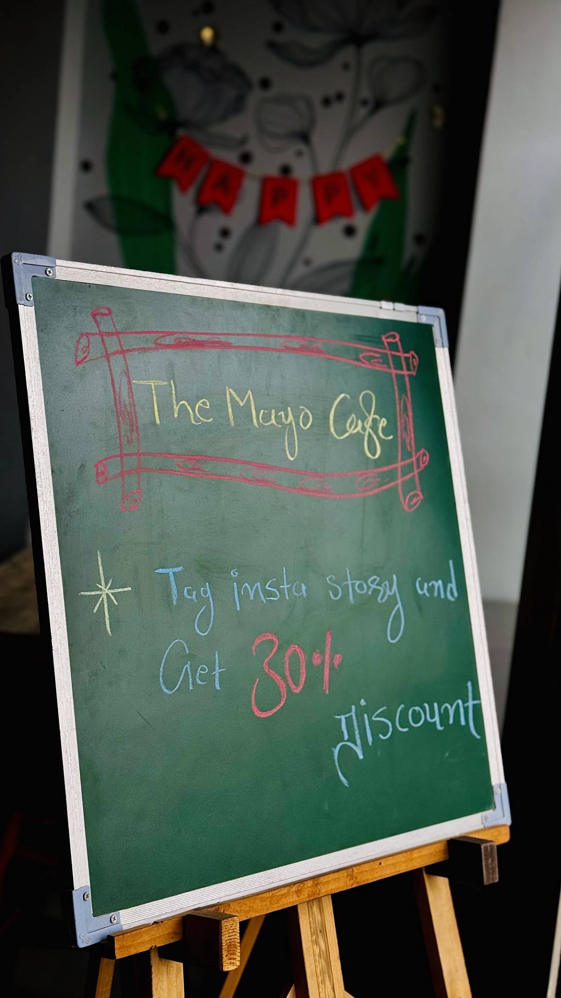 Menu at The Mayo Cafe, Surat, G12