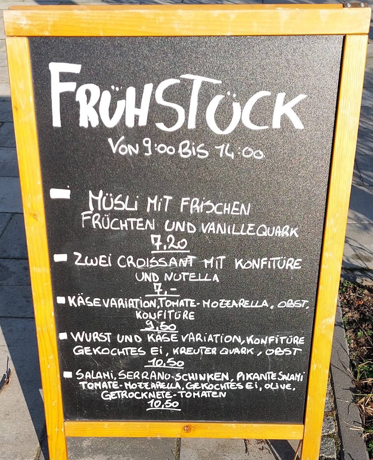 Speisekarte von Cafe & Bar ELEMENTS, Berlin