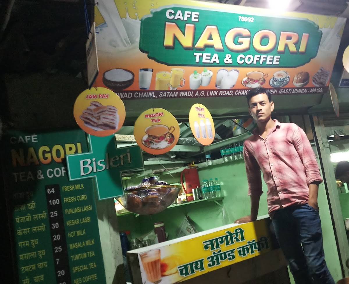 Menu at Cafe nagori tea and coffee, Mumbai