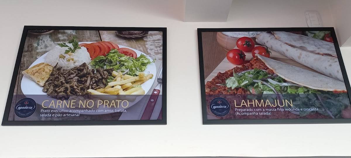 Menu em Capadócia Culinária Turca restaurante, Caxias do Sul