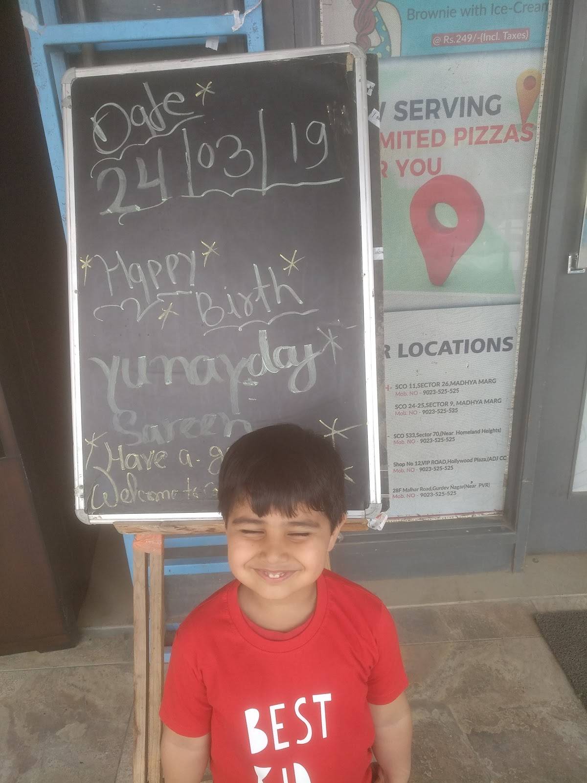 Menu at Captain Sam's Pizza, Zirakpur