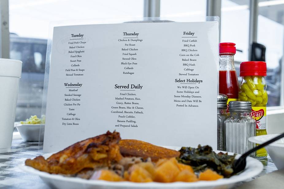 Menu at Carolina Buffet restaurant, West Columbia