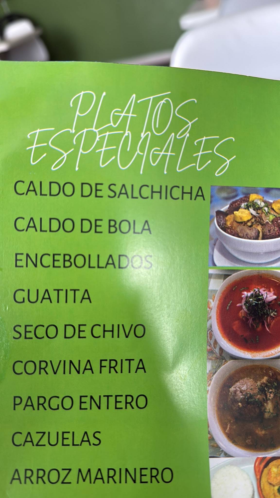 Menu at Casa Del Verde Latin Fusion Kitchen restaurant, Kissimmee
