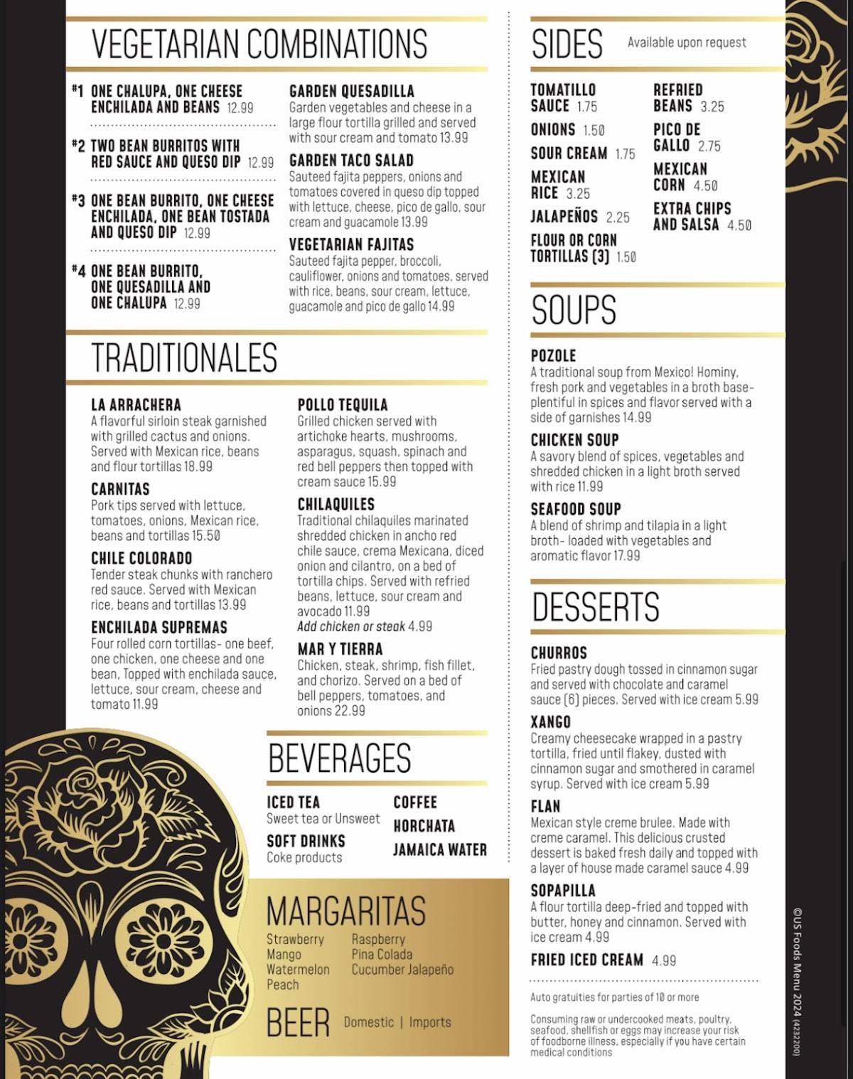 Menu at Casa Tequila Cantina & Grill - Winghaven restaurant, O'Fallon
