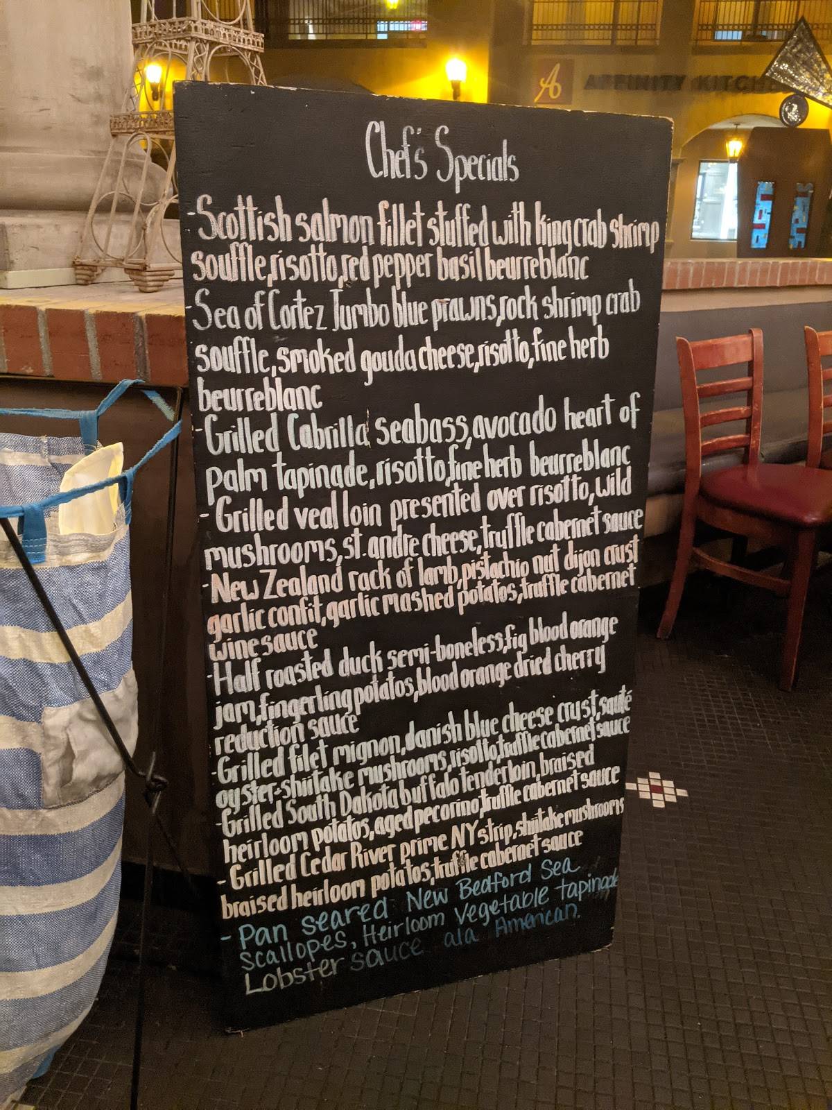 Menu at Wild Garlic Grill pub & bar, Tucson, E Skyline Dr Suite 120