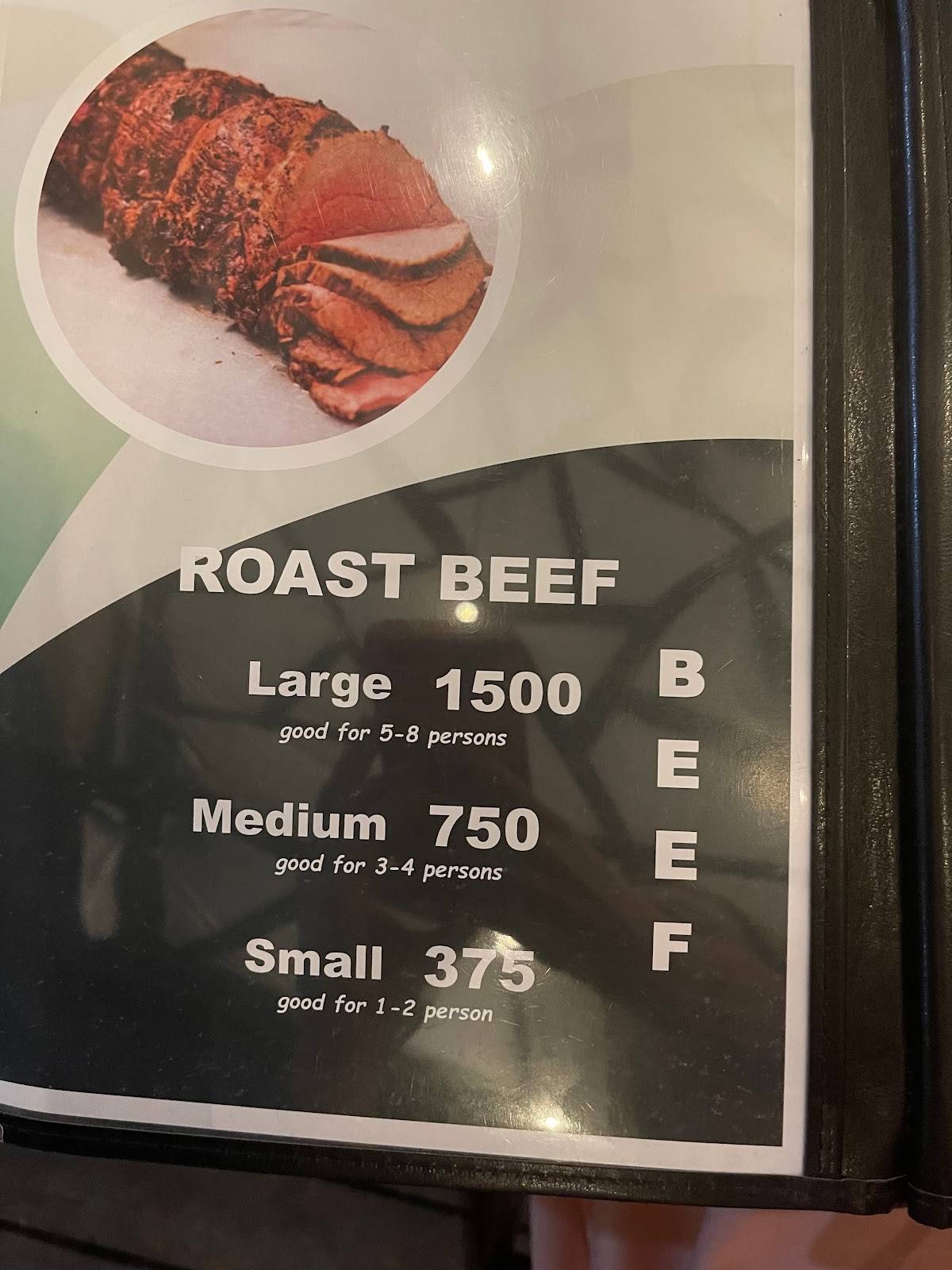 Menu at Maco Manok restaurant, Cebu City, Holy Family Rd