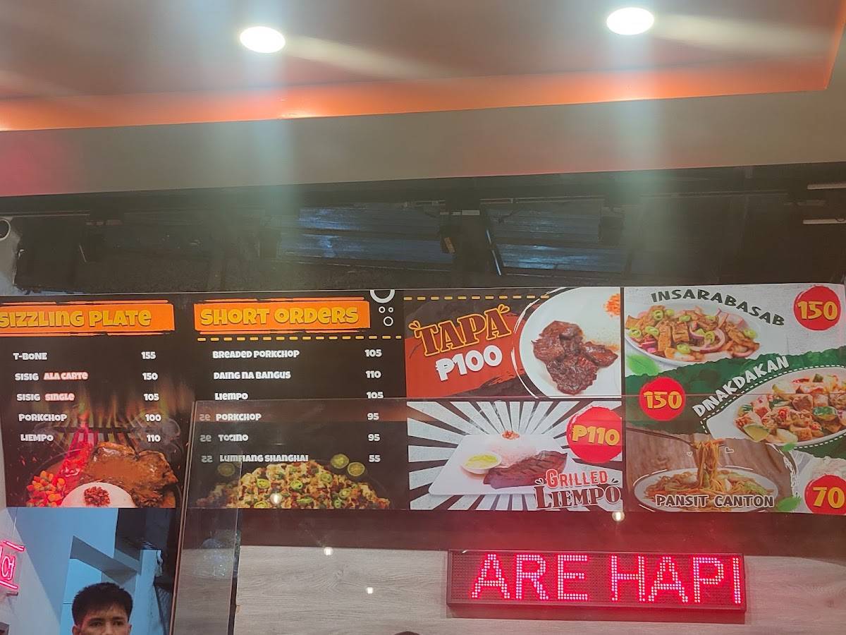 Menu at Chekwa restaurant, Mandaluyong, 465 San Rafael Street