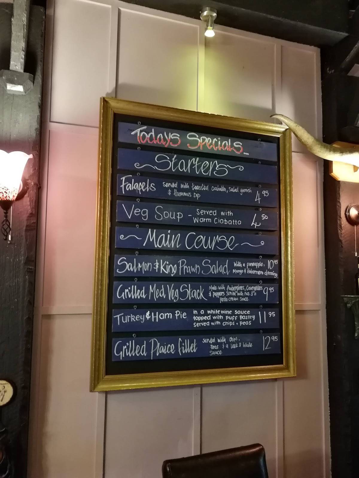 Menu at Chelston Manor pub & bar, Torquay
