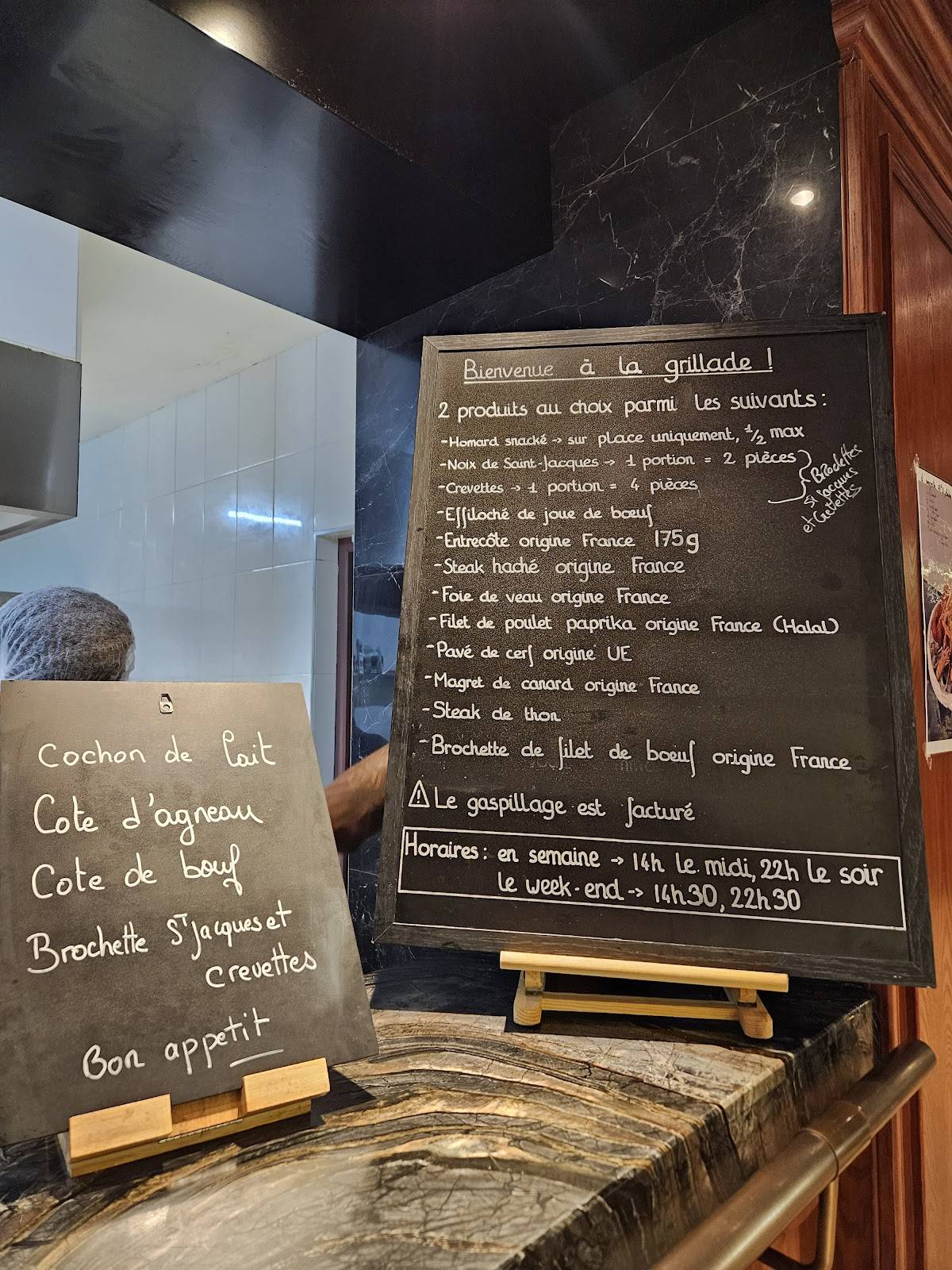 Menu au Chez Vincent Restaurant buffet, Reims, 7 Rue du Loup