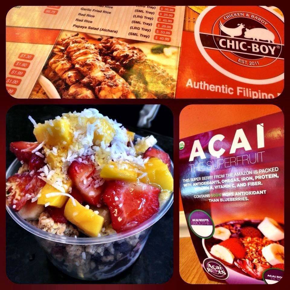 Menu at Chic-Boy restaurant, National City