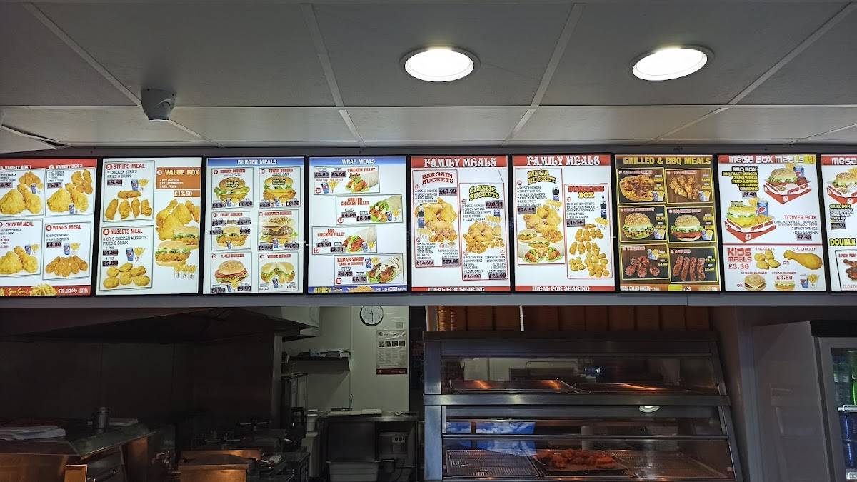 Menu at Chicken Land Peri Peri North Acton fast food, London, Victoria Rd
