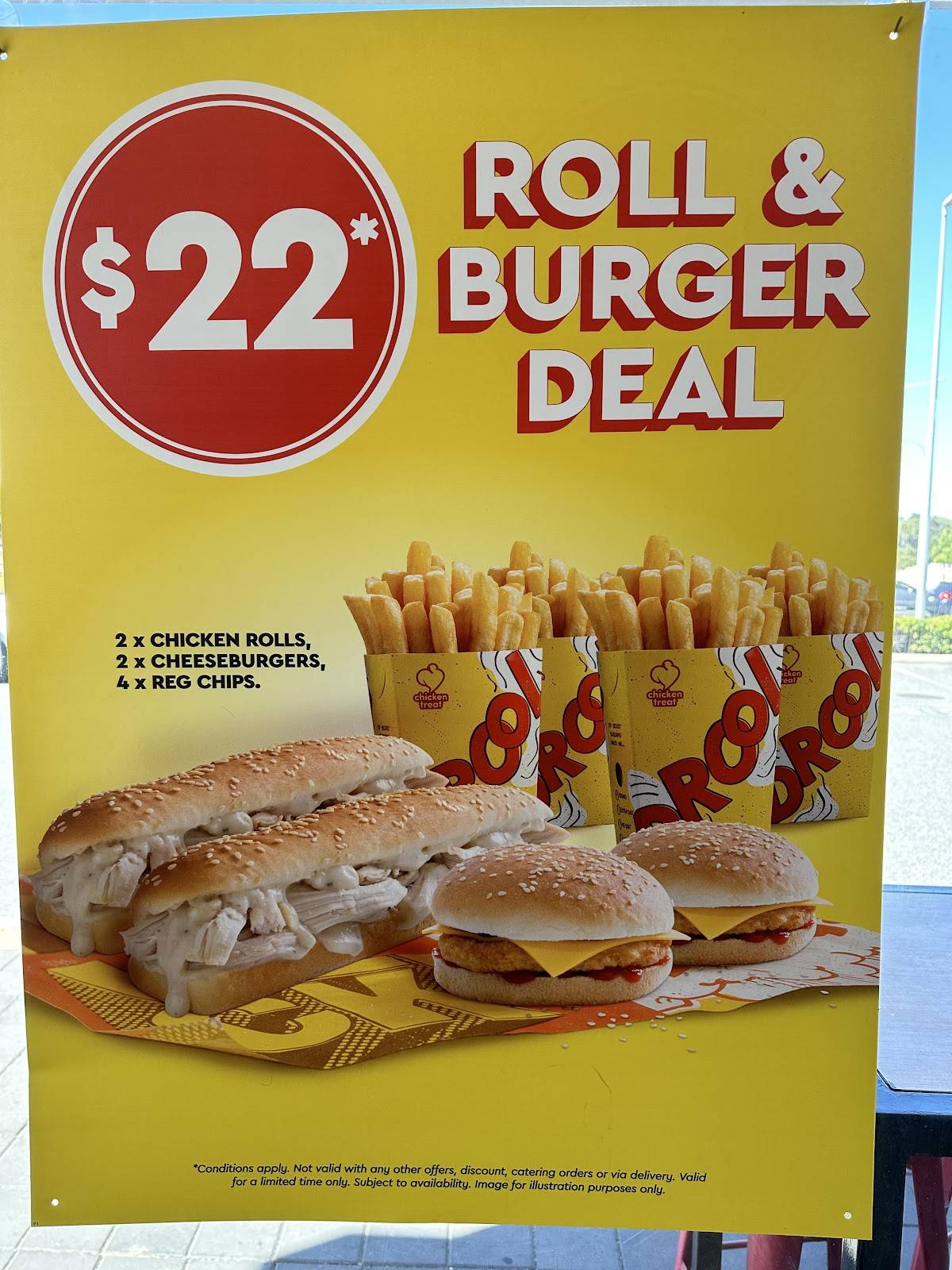 Menu at Chicken Treat Stirling fast food, Stirling