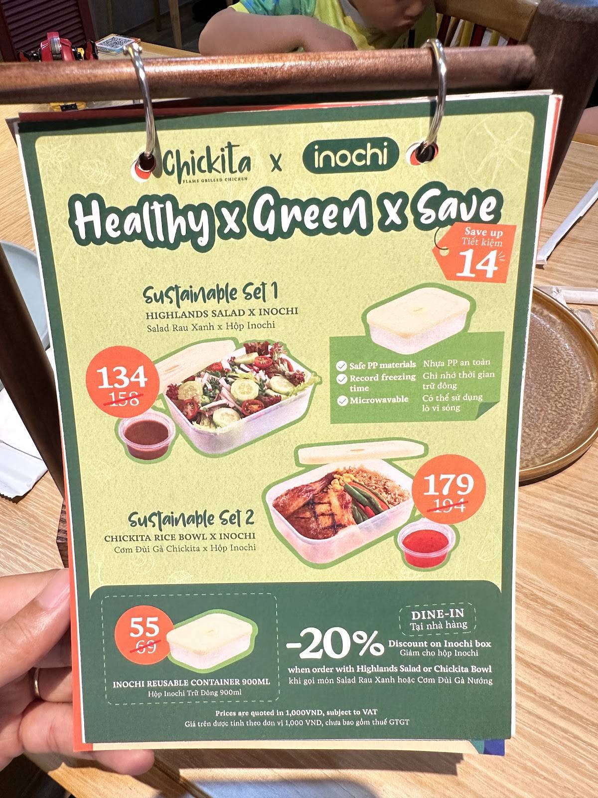 Menu at Chickita - Flame Grilled Chicken restaurant, Ho Chi Minh City ...