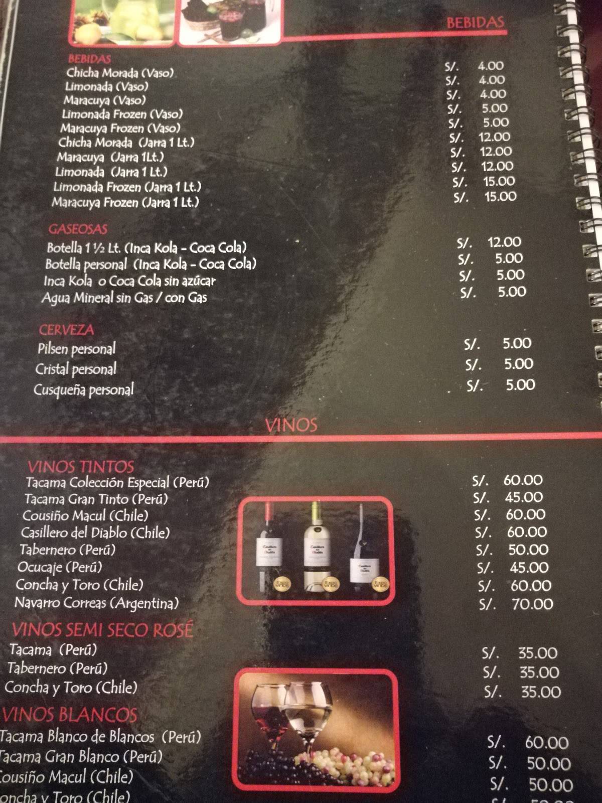 Carta del restaurante Chifa San Joy Lao, Lima, Jr. Ucayali 779