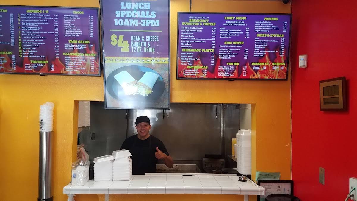 Menu at Chile Peppers restaurant, San Diego, Scripps Trail STE B