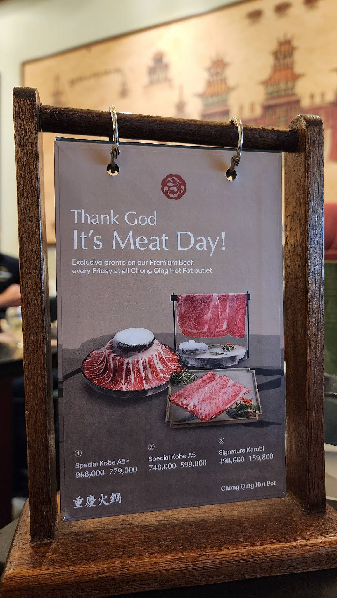 Menu at Chong Qing Hot Pot - PIM 3 (Pondok Indah Mall 3) restaurant ...