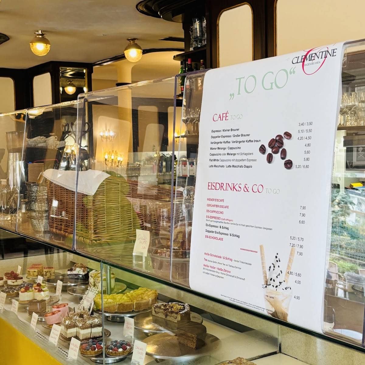 Speisekarte von Clementine Café-Patisserie cafe, Baden