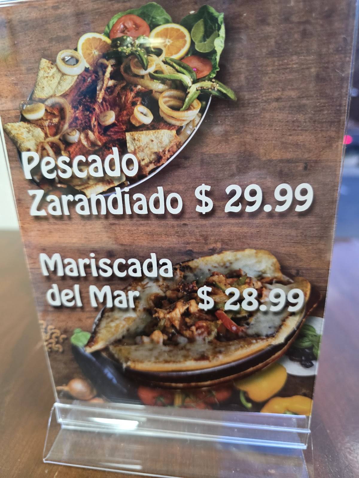 Menu at Cocina Del Mar restaurant, Oceanside, 650 Douglas Dr UNIT 122
