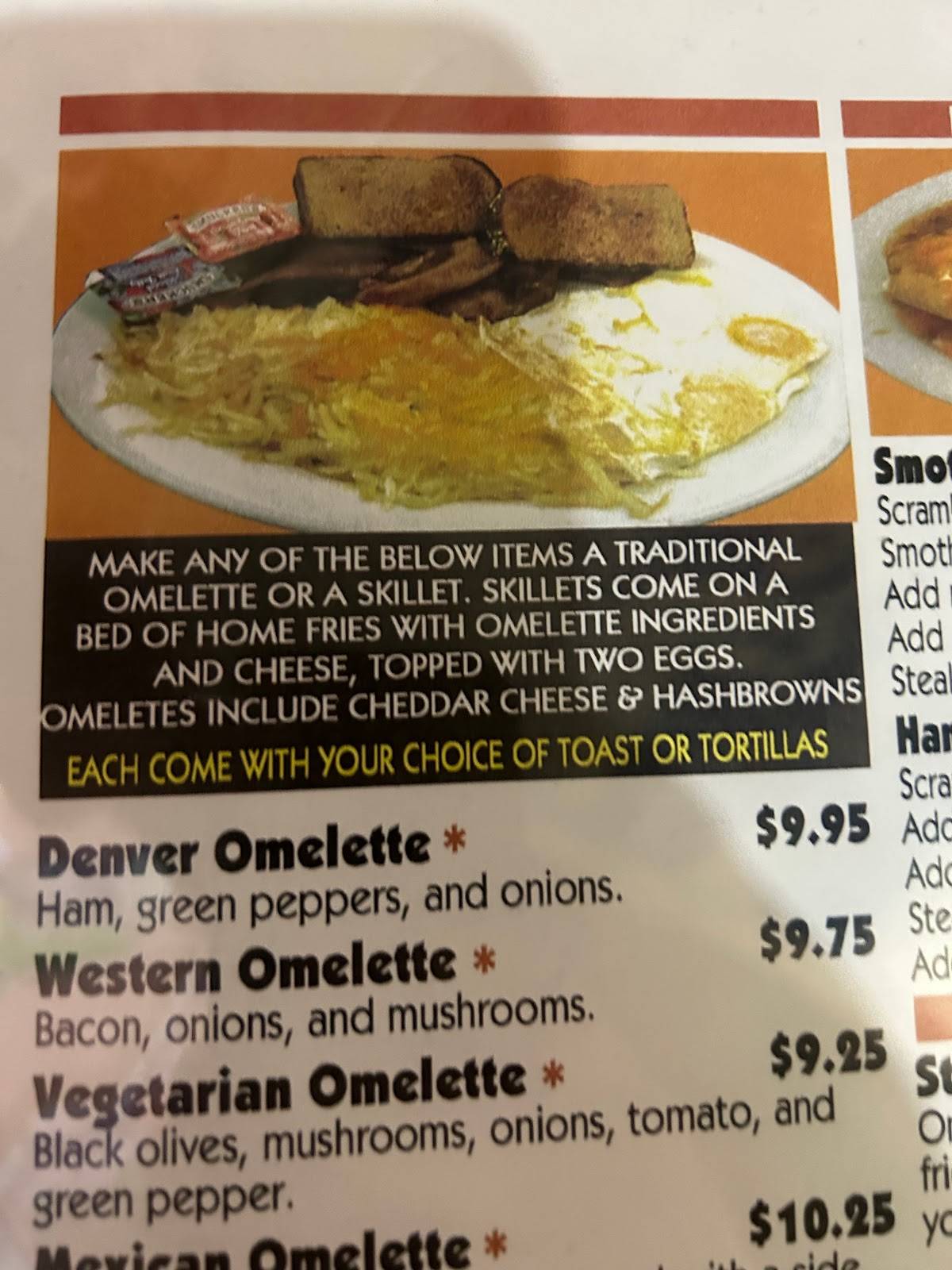 Menu at Ted'z Place Restaurant and Lounge, Commerce City
