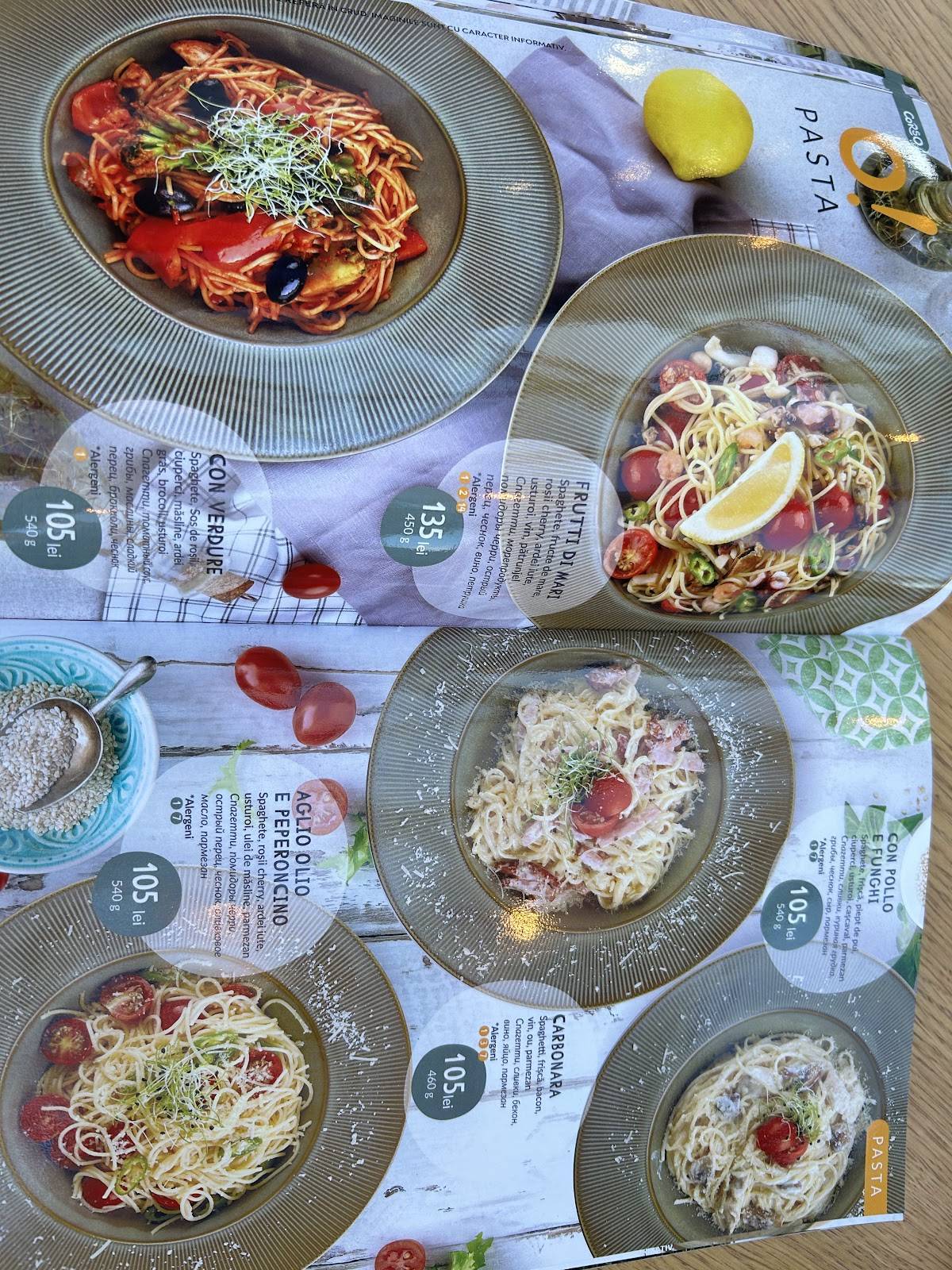 Menu at Corso Pizza, Chisinau, Strada Pantelimon Halippa 6