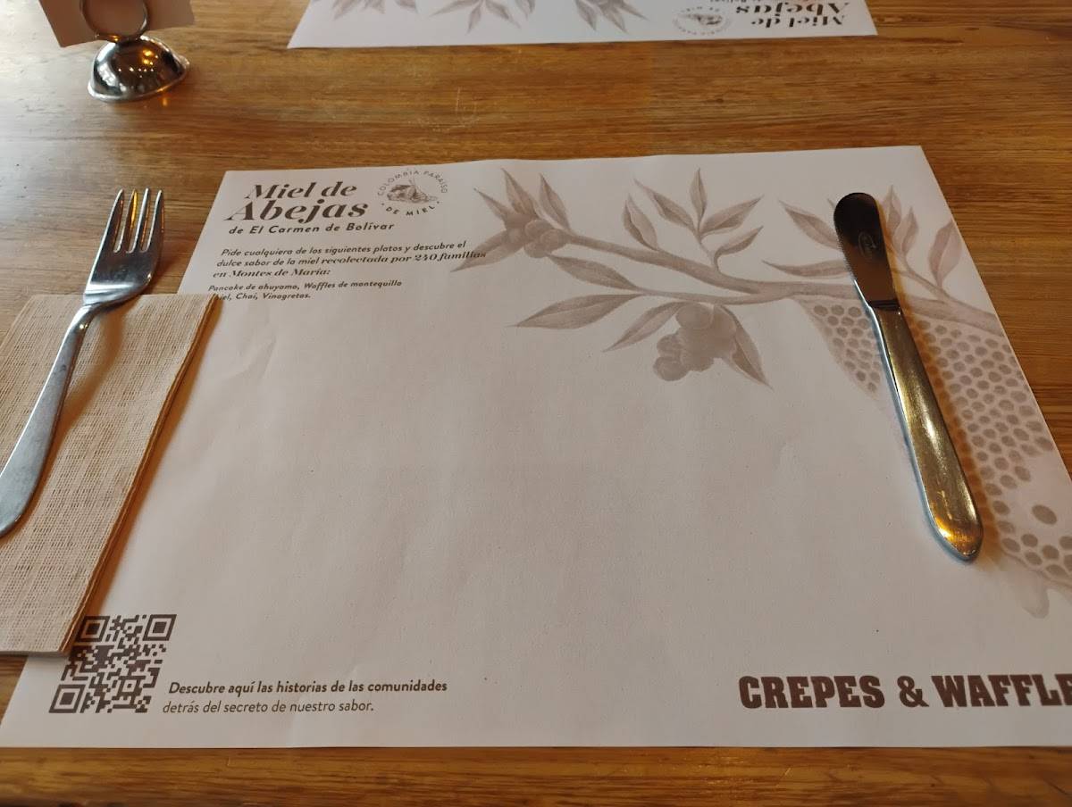 Carta del restaurante Crepes & Waffles Centro Comercial El Edén, Bogotá ...